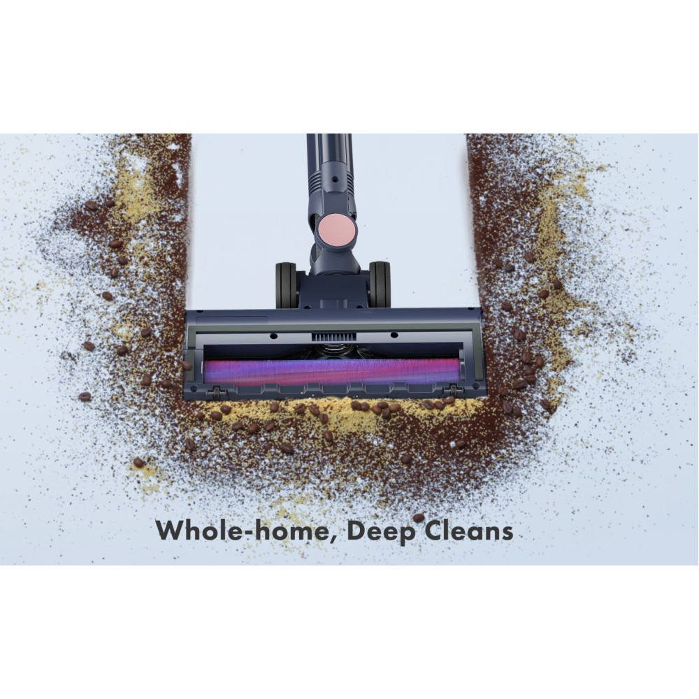 Homeika Cordless Vacuum Cleaner, 20Kpa Powerful Suction Vacuum with LED ...